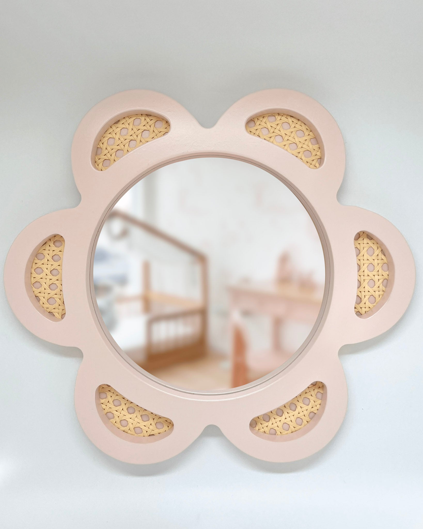 Espelho Flor Rosa – Afetto Design